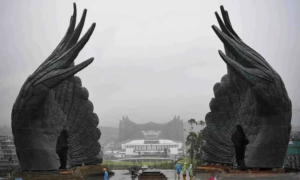 Desainer: 44 spesialis terlibat dalam Desain Istana Garuda IKN untuk ...